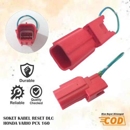 Jual Soket Kabel Reset DLC SCS Honda PCX Vario 160 Connector Injeksi ...