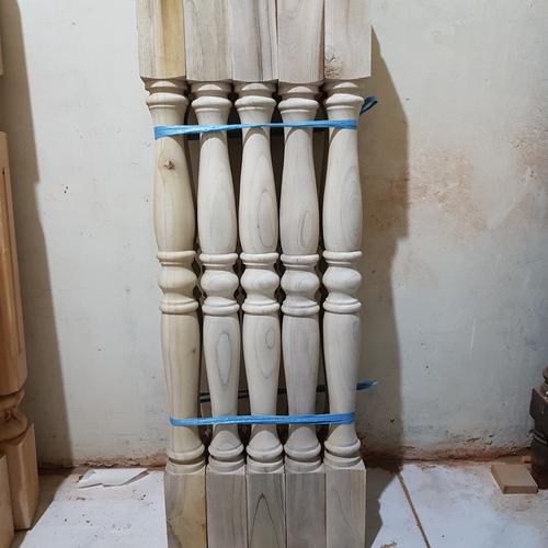 Jual pion pagar kayu manglid model mwr 80cm - Kota Bandung - kayu ...