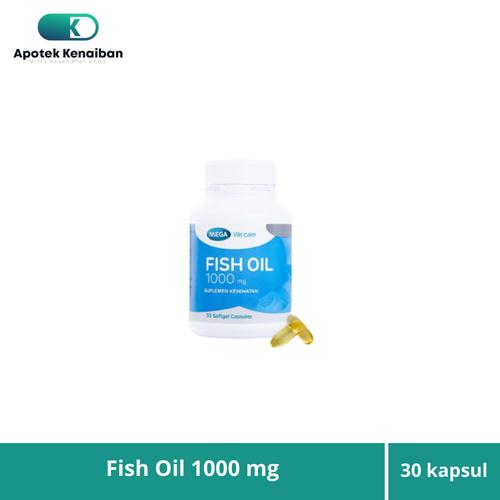 Promo FISH OIL 1000 MG ISI 30 KAPSUL MEGA WE CARE - Kota Tangerang ...