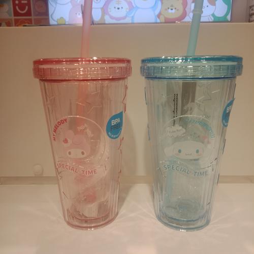 Jual Tumbler Anak Lucu - MINISO Sanrio Characters Summer Tumbler With ...