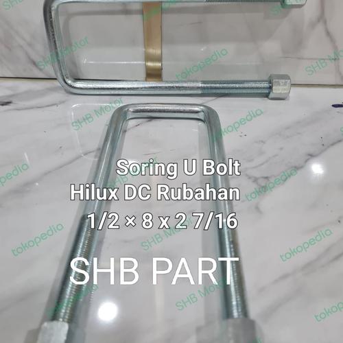 Jual SPRING U BOLT TOYOTA HILUX DC RUBAHAN / MODIF ASLI PUTIH - Jakarta ...