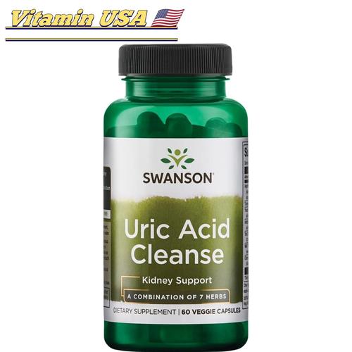 Jual Swanson Uric Acid Cleanse Kidney Support 60 Veggie Capsules ...