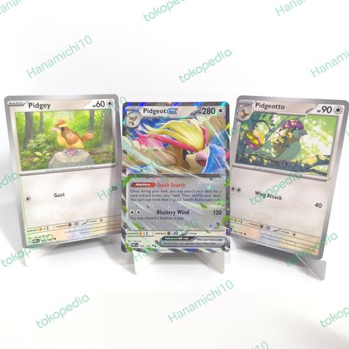 Jual Pidgeot EX Evolution line Obsidian Flame Pokemon TCG English ...