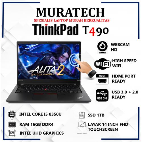 Jual Lenovo Thinkpad T490S Core I5 Ram 16GB 1TB SSD 14 Inch FHD ...