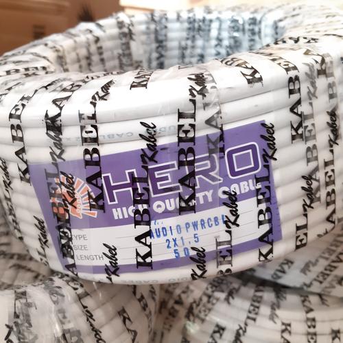 Jual KABEL LISTRIK KAWAT 2X1.5 50 METER KABEL MURAH ISI 2 SOLID - Kota ...