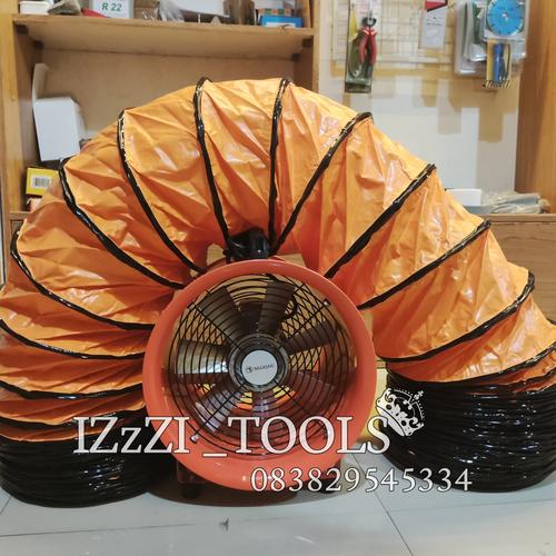 Jual Portable Ventilator Blower 12 inch NAGASAKI Plus flexible duct 10 ...