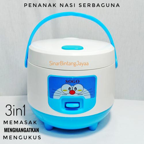 Jual SOGO Magic Com Mini 1 Liter SG108 Rice Cooker Mini SOGO 1Liter ...