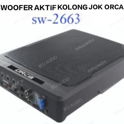 Jual SUBWOOFER AKTIF KOLONG JOK SLIM ORCA UKURAN 8 INCH - Kota Bekasi ...