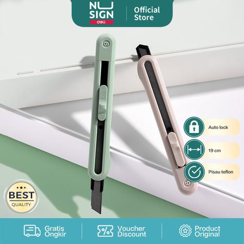 Jual Nusign Cutter / Pisau Kecil Pemotong Pisau Teflon 19 cm NS063T ...
