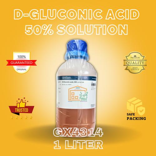Jual D-Gluconic Acid, 50% Solution | C6H12O7, 1 Liter - Kab. Bogor ...