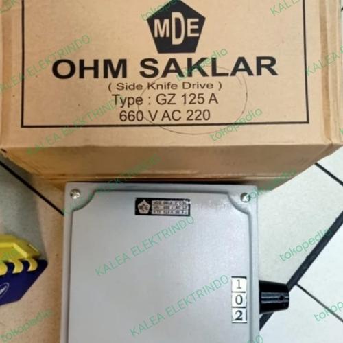 Promo COS Ohm Saklar MDE 4P 125A Pindah Arus Listrik Dari PLN ke Genset ...