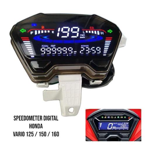 Jual Speedometer Digital LED Spido Digital LED Honda VARIO 125/150/160 ...