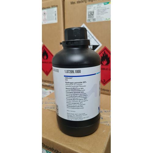 Jual HYDROGEN PEROXIDE 30% (PERHYDROL) FOR AN MERCK 1 L / 1.07209.1000 ...