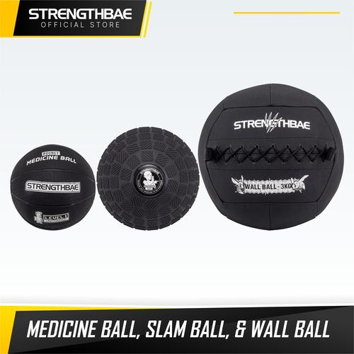 Jual Medicine / Slam / Wall Ball STRENGTHBAE Bola Gym Fitness Dead Balls - Wall 15kg - Kota ...
