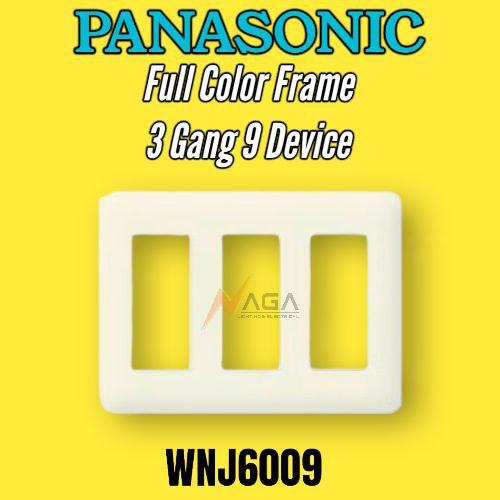 Jual Panasonic Full-Color Frame, 3 Gang 9 Device WNJ6009 - Jakarta ...