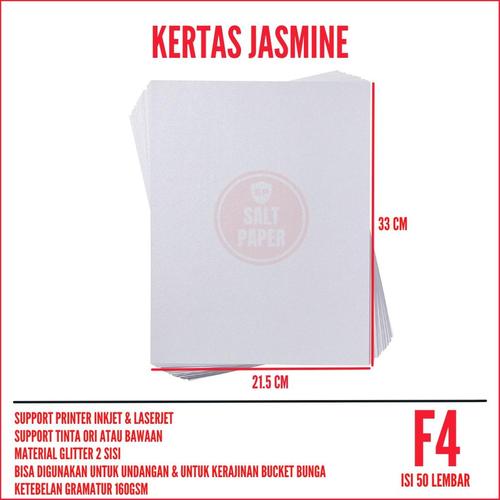 Jual Kertas Fancy Paper isi 50 lembar / Kertas Jasmine F4 / Kertas ...