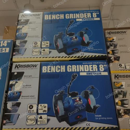 Jual bench grinder gerinda duduk krisbow 8inch IPBG3 - Kota Surabaya ...