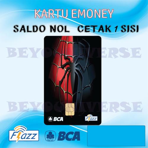 Jual Kartu BCA FLAZZ Gen 2 / E-money Mandiri Etoll SPIDERMAN SUPERHERO ...