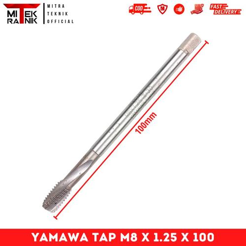 Promo Yamawa Hand Tap M8 x 1.25 Panjang 100mm Pembuat Drat Dalam Baut 12 - Kab. Kebumen - Mitra ...