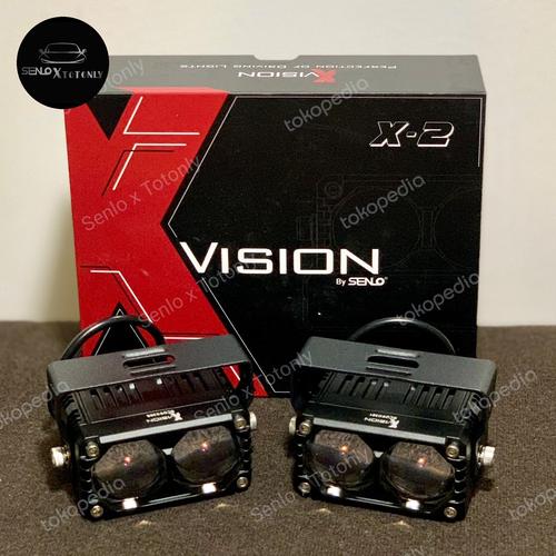 Jual X-vision X2+ 45W/90W Mini Laser Dual BlueLens Projector SENLO ...