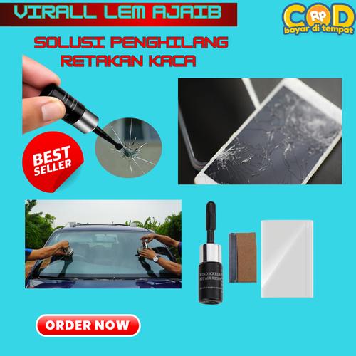 Jual Lem Kaca Retak Mobil REPAIR KIT LEM KACA MOBIL RETAK GLASS - Jakarta Timur ...