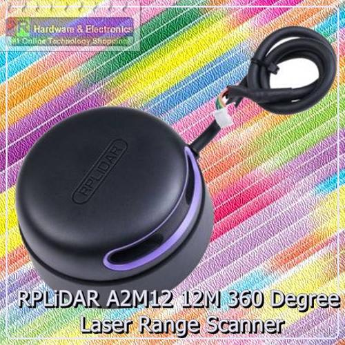 Jual RPLiDAR A2M12 12M 360 Degree Laser Range Scanner - Kota Surabaya ...