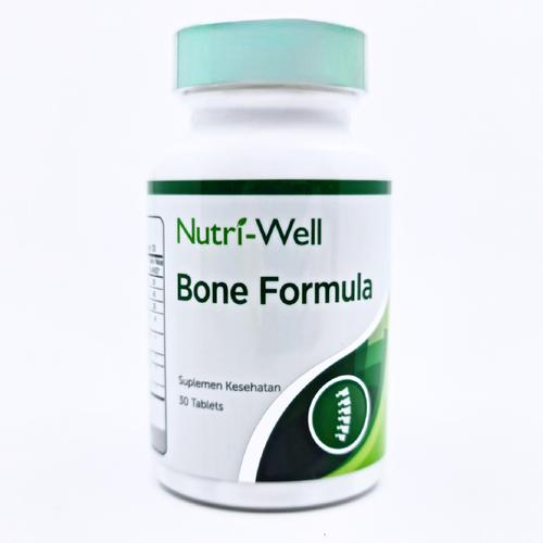Jual Nutriwell Bone Formula 30 tabs Vitamin Tulang Nutri Well Nutri ...