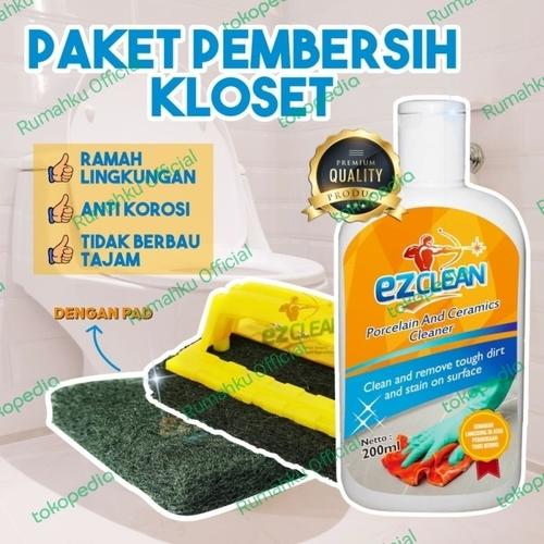 Jual EZ CLEAN PORCELAIN CLEANER - PEMBERSIH LANTAI TOILET - WITH GREEN ...