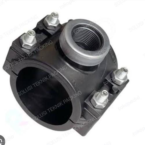 Jual Clamp Saddle Hdpe 50mm x 1" inch / Clamp Pipa Hdpe / PVC - Jakarta ...