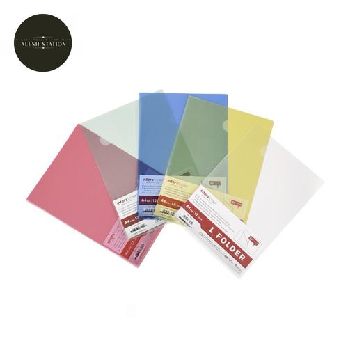 Jual Inter X Map L A4 / Map plastik / clear sleeve / Map File L A4 ...