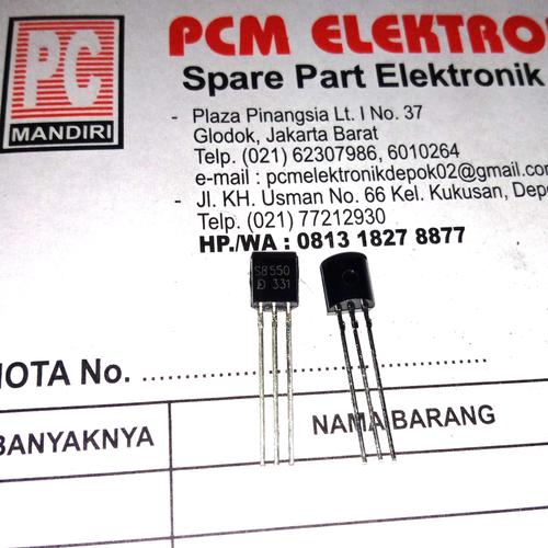 Jual C8550 C 8550 Transistor To-92 - Kota Depok - PCM ELEKTRONIK DEPOK ...