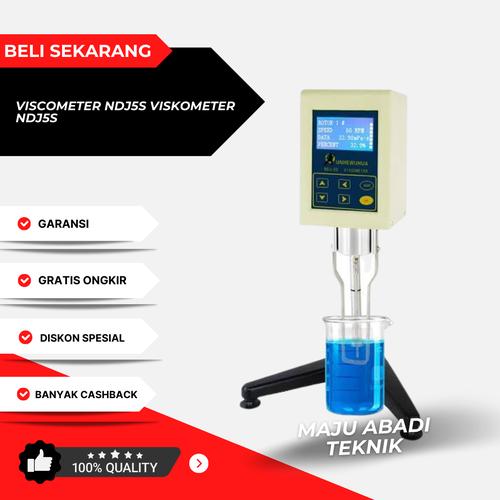 Jual Viscometer NDJ5S Viskometer NDJ-5S Visco Meter Tester Kental NDJ ...