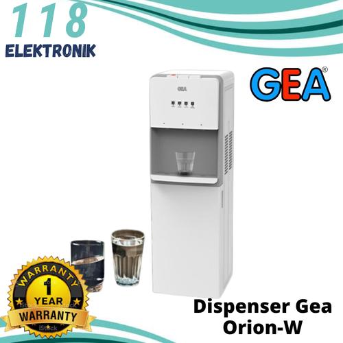Jual Dispenser Galon Bawah GEA ORION Kompressor - Putih - Hitam - Putih ...