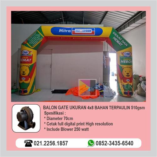 Jual Balon gate gapura start finish ukuran 4x6 Meter - Jakarta Barat ...