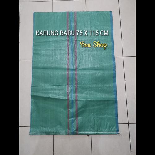 Jual KARUNG PLASTIK BARU HIJAU 100 KG - 75 x 115 CM - Jakarta Pusat ...