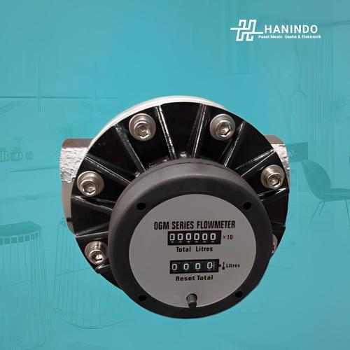Jual Flow Meter OGM Analog 1.5 Inch - Oval Gear Flow Meter - Meteran ...