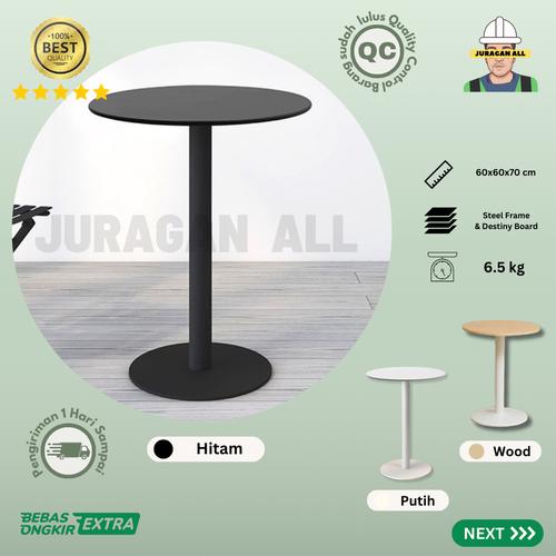 Jual MEJA CAFE/MEJA BAR/MEJA TERAS/MEJA TAMU MAKAN MINIMALIS-BULAT ...