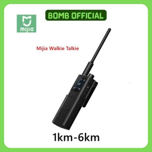 Jual Mijia Walkie Talkie 2 Dual Band 5W IP65 Water Resistant HT Radio ...