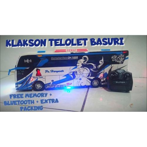 Jual MAINAN MINIATUR BUS KLAKSON TELOLET HARYANTO - led+telolet ...