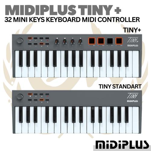 Promo MIDIPLUS TINY+ 32 Mini Keys Keyboard Midi Controller | Tiny - TINY STANDART Cicil 0% 3x ...