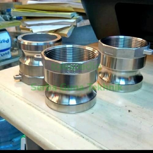 Jual Camlok 1/2" inchi Type A SS 316 Camlock Fitting Camp Lock ...