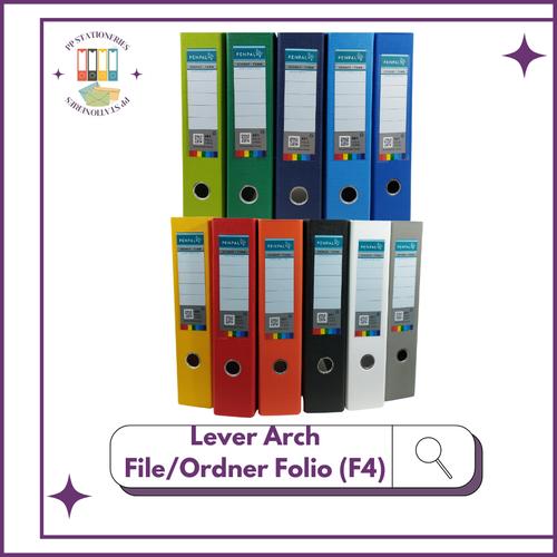 Jual Penpal Lever Arch File / Ordner Folio (PL-401) - Biru - Kota ...