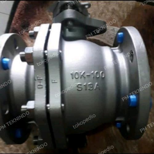 Jual Ball Valve Stainless SS304 Kitz Jis 10K Ukuran 11/2" inch / DN40 - Jakarta Barat - PM ...