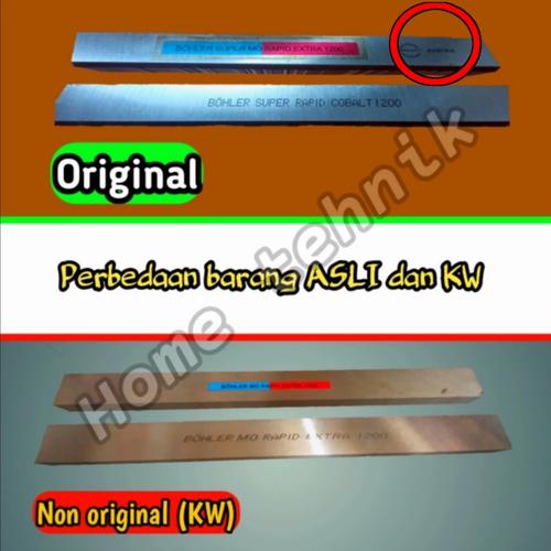 Jual Bohler Pahat Bubut HSS ORIGINAL 1/4 5/16 3/8 1/2 5/8 3/4 1 x 6" 6 ...