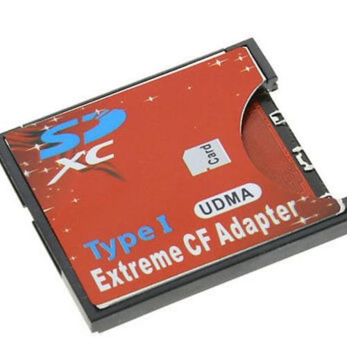 Jual Extreme CF Adapter , SD to CF1 I Card Set SDHC - Kota Tangerang ...