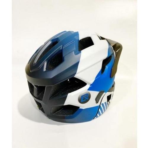 Jual ROCKBROS TS61 WHITE BLUE SMALL HELM SEPEDA ANAK BICYCLE KIDS ...