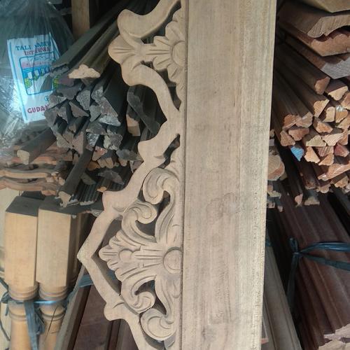 Jual lis plang lisplang list kayu rumah betawi ukir dekorasi gigi ...