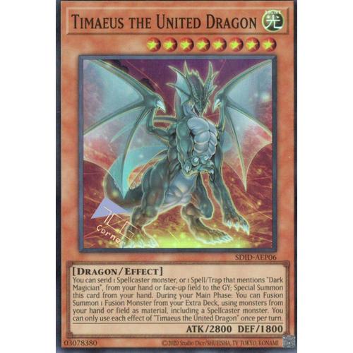 Jual Timaeus the United Dragon | Super Rare | Yugioh AE SDID AEP06 ...