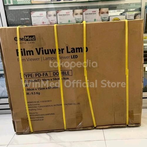 Jual X-RAY Viewer Double Lampu Baca Rontgen Ronsen LED ONEMED XRAY ...