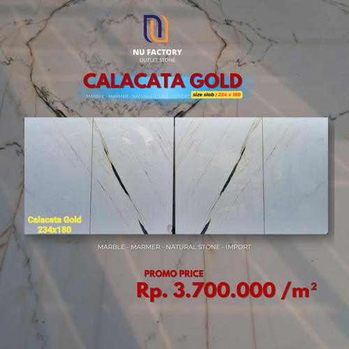 Jual Marmer Import Marmer Calacata Gold Penawaran Harga Spesial - Jakarta Barat - Nufactory ...